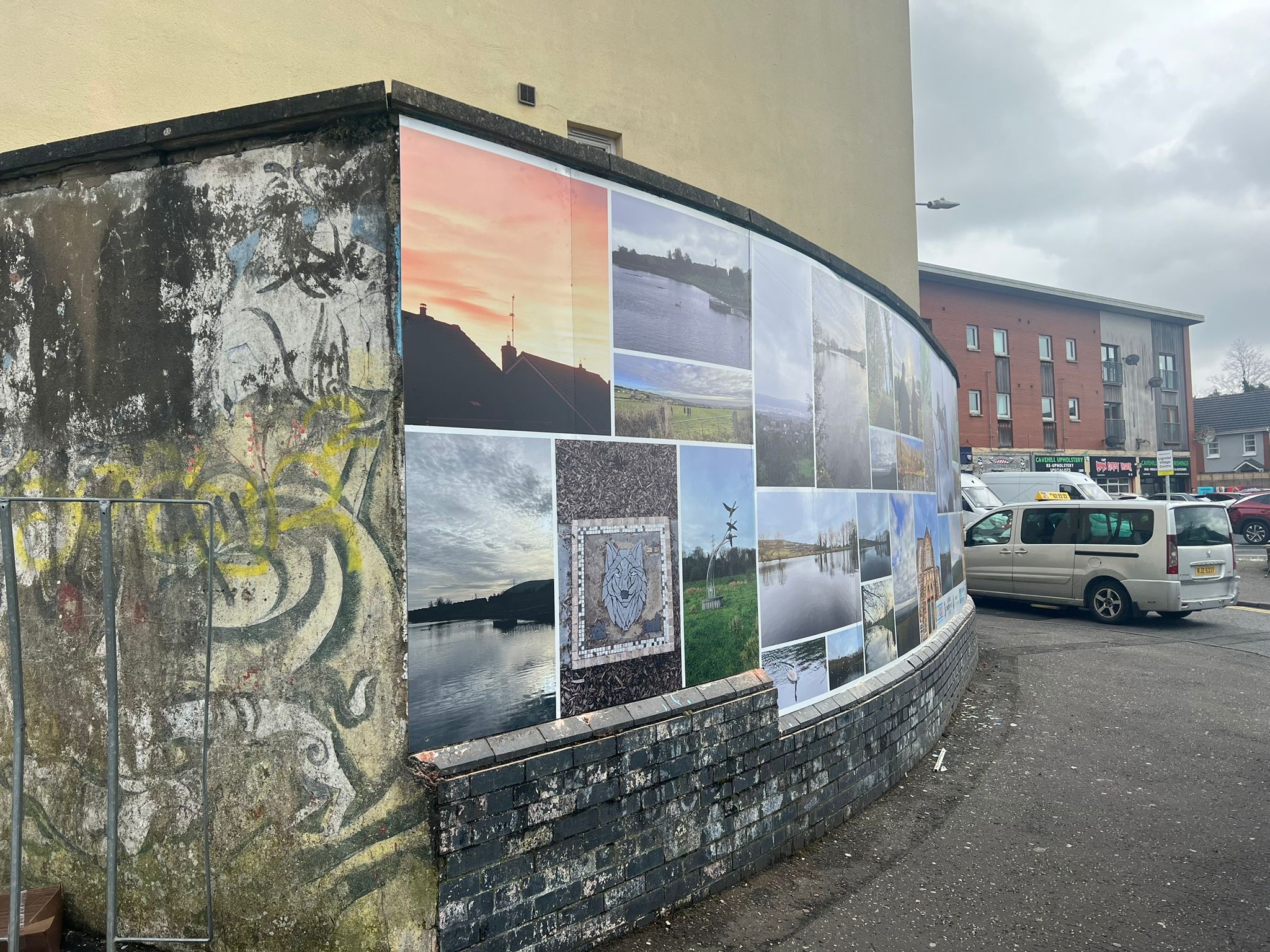 CAP Update – Ligoniel Healthy Living Centre – Mural at Weavers’ Hill ...