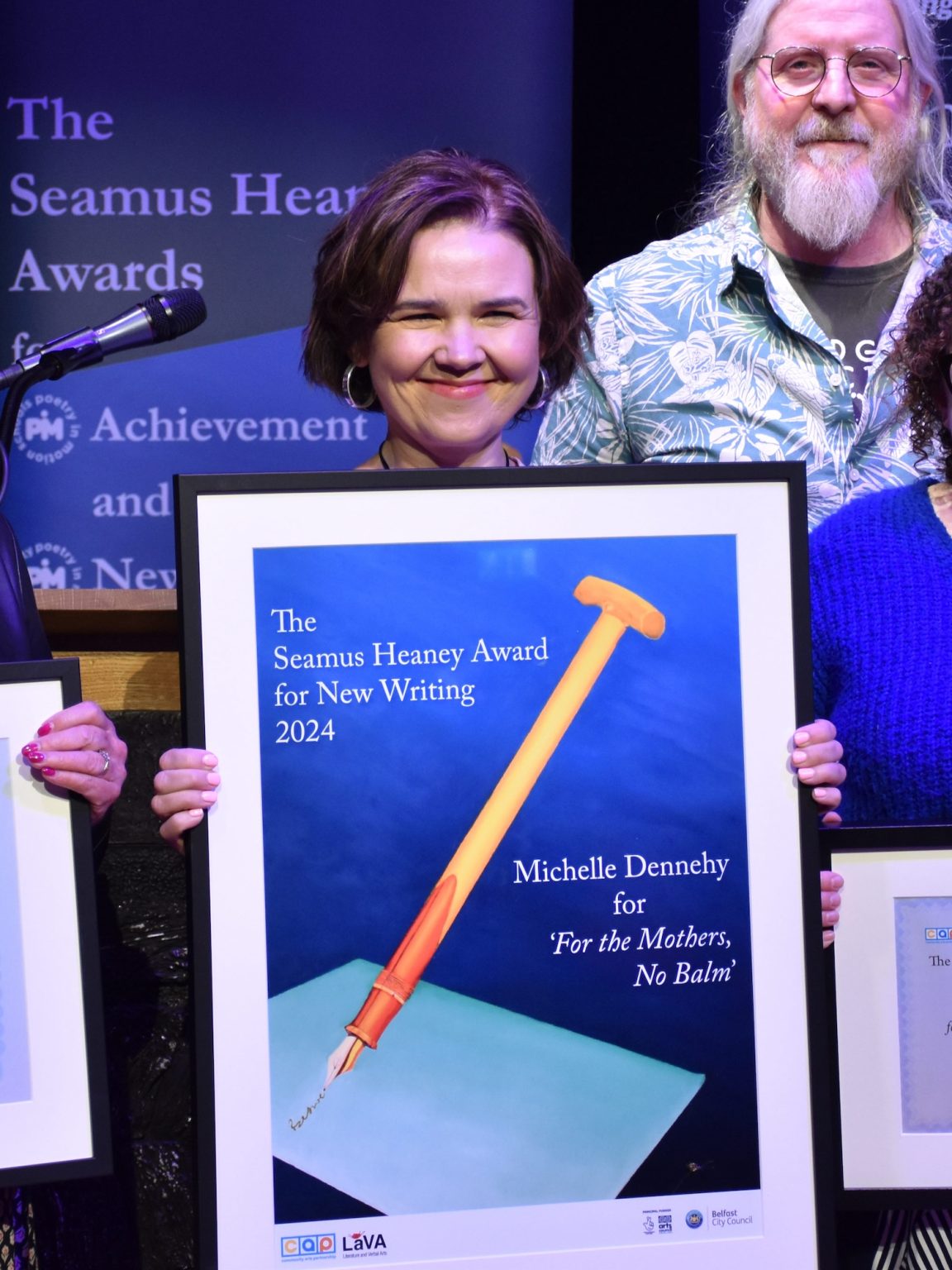 Congratulations to Michelle Dennehy – Winner of the Seamus Heaney Award ...